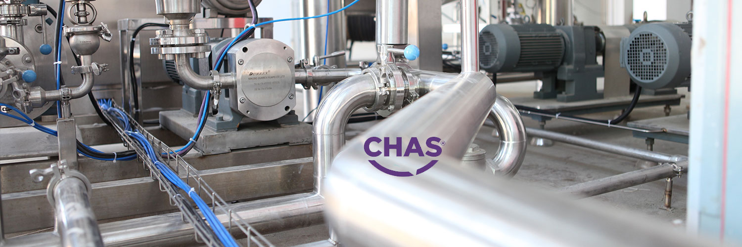 We are CHAS certified - Pure Lubrication